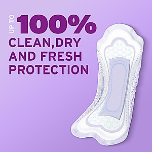 Poise Incontinence Pads & Postpartum Incontinence Pads, 5 Drop Maximum Absorbency, Long Length, 39 Count, Packaging May Vary