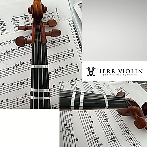 HERR Violin, Instrument Fingerboard Tape for Cello, String Instrument fingerboard Tapes, Note Positioning tape, Gold