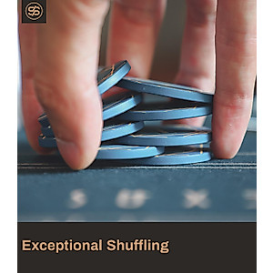 SLOWPLAY Nash Ceramic Poker Chips in Bulk, Casino Grade Ceramic 12-Gram Poker Chip for Texas Hold'em, 43mm Professional Chips Pack of 50 with Denomination of 500