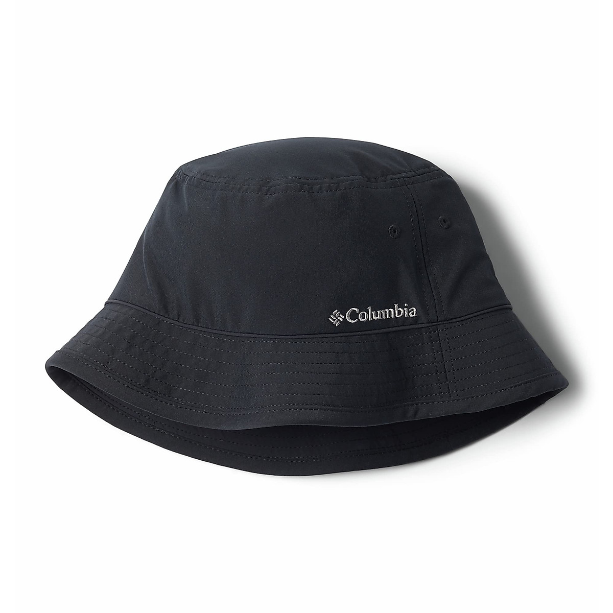 Columbia Unisex Pine Mountain Bucket Hat, Black, Small/Medium