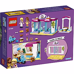 LEGO Friends Heartlake City Bakery 41440 Building Kit; Kids Café Toy Playset Friends Stephanie and Olivia; Collectible Toy, New 2021 (99 Pieces)