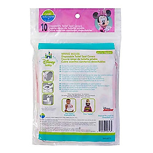 Neat Solutions Disney Minnie Mouse Potty Topper Disposable Toilet Seat Covers, 10-Count, 10 Count
