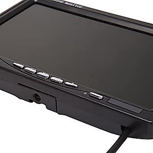 Jteyult 12V-24V 7 Inch TFT LCD Color HD Monitor for Car CCTV Reverse Rear Camera Automotive Electronic Accessories