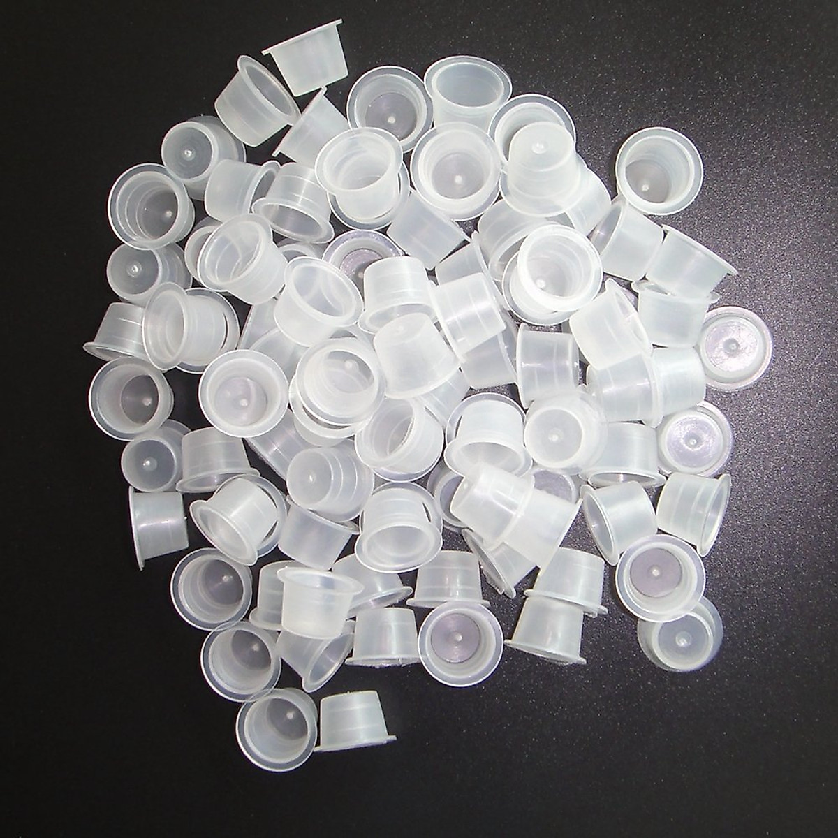 Ink Caps,1000pcs Disposable Tattoo Ink Caps Medium 13mm Tattoo Supplies for Tattoo Ink