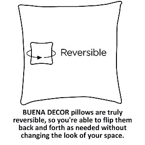 BUENA DECOR Kitchen Chair Cushions with Ties, Set of 2 Buffalo-Checked Dining Pads Seat for Chairs, 17 x inches Buffalo-Plaid Christmas Decoration Home (Black White Big Stripes)