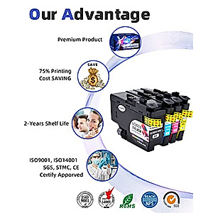 BAALAND LC3033XXL LC3033BK/C/M/Y Ink Cartridges Replacement for Brother LC3033 3033 LC3035 3035 Work for MFC-J995DW MFC-J995DWXL MFC-J815DW MFC-J805DW MFC-J805DWXL Printer (4-Pack)