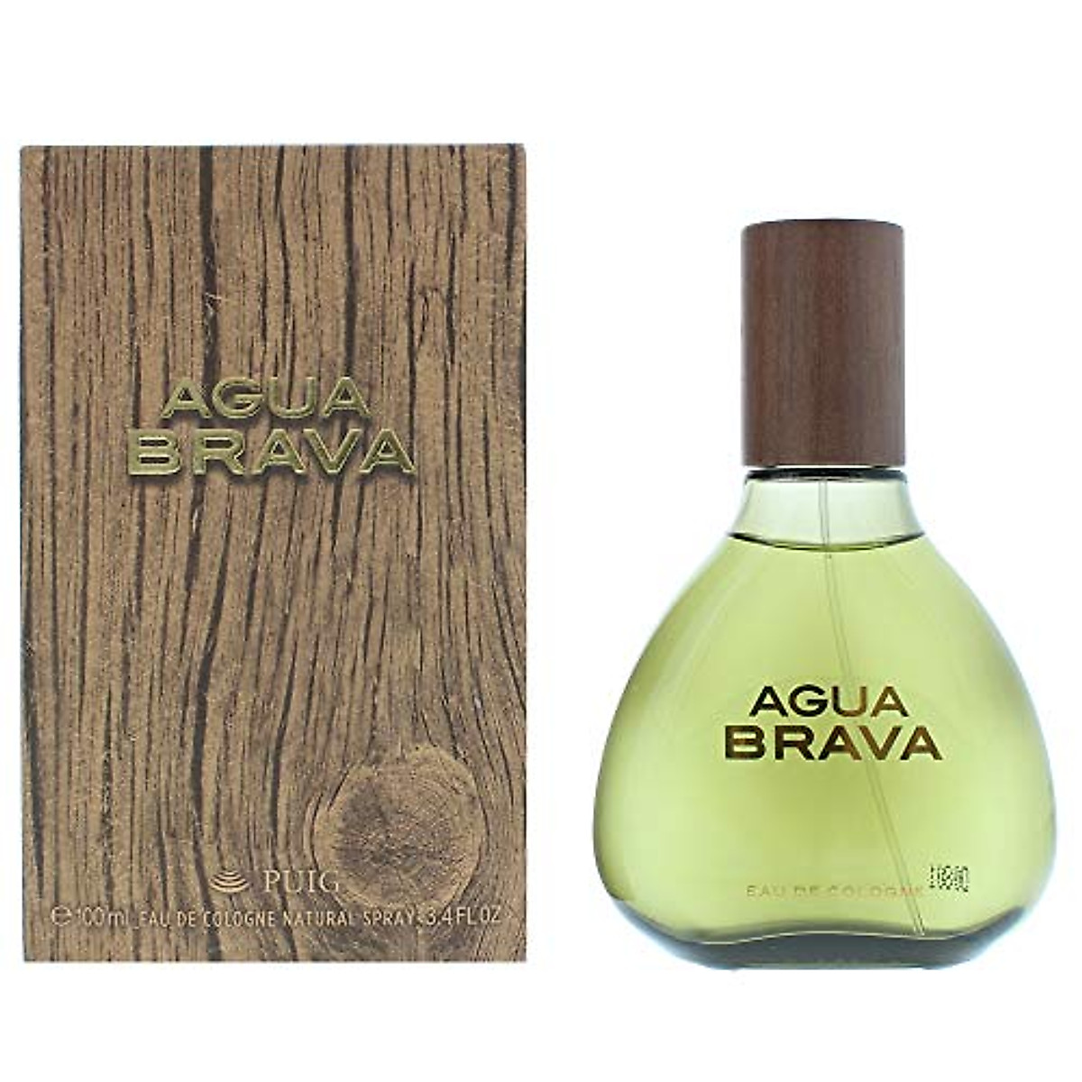 Antonio Puig Agua Brava By Antonio Puig for Men Eau De Cologne Splash, 3.4-Ounce / 100 Ml
