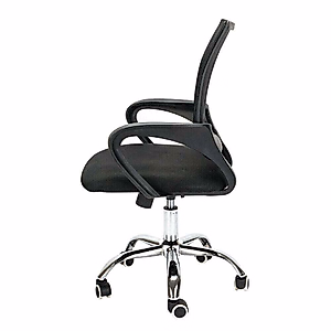 JTSQ Ergonomic Mesh Office Chair Adjustable Swivel Computer Desk Task Black Gaming Chair Office Chair Desk Chair Computer Chair Home Office Desk Chairs Gamer Chair Office Chairs