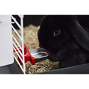 RentACoop DIY Small Animal Watering Metal Cups KIT for Small Animals/Pet/Bunny/Ferret/Chicken/Hamster/Guinea Pig/Rabbit/Chinchilla/Mouse/Rat