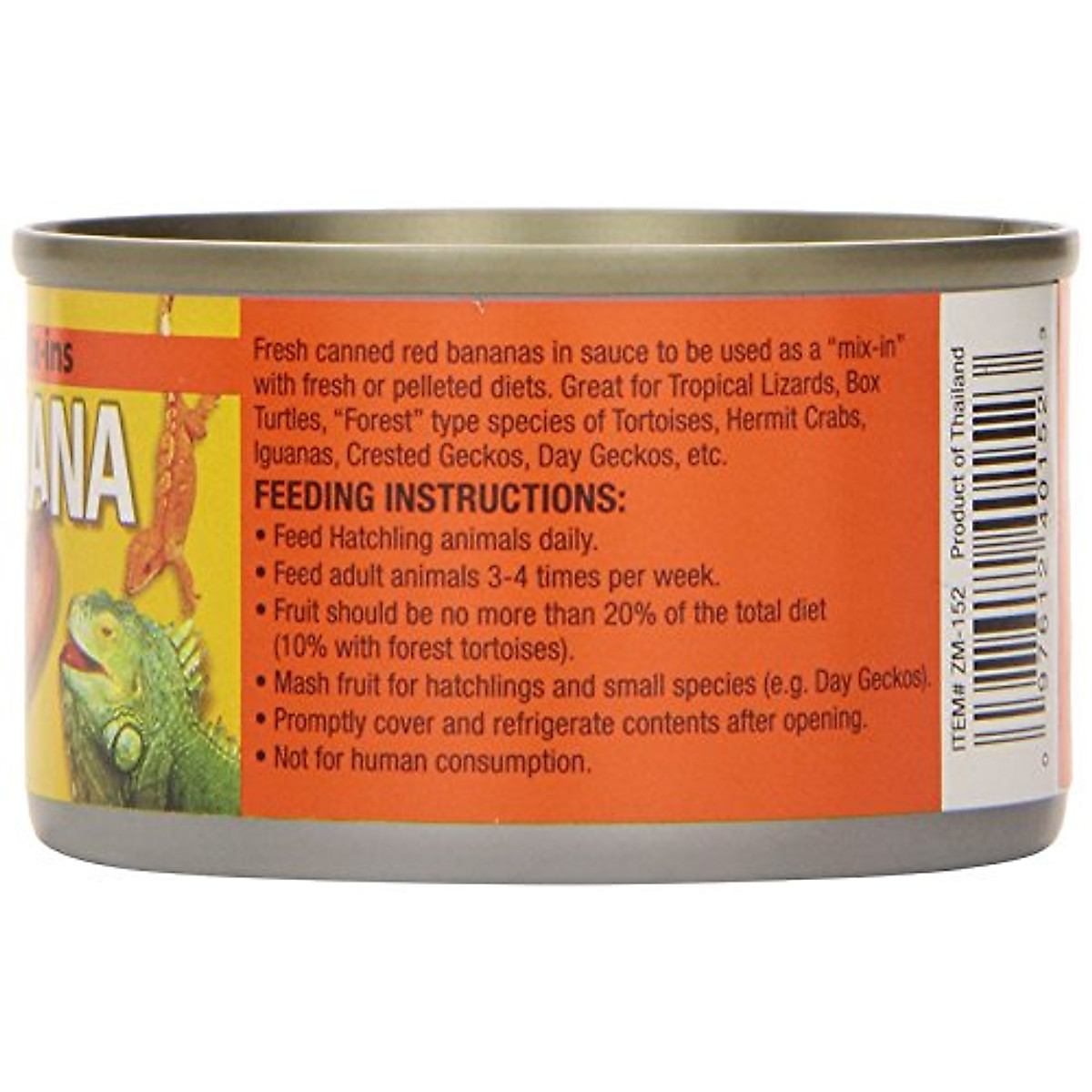 Zoo Med Tropical Fruit Mix-ins Red Banana Turtle Food, 3.4-Ounce