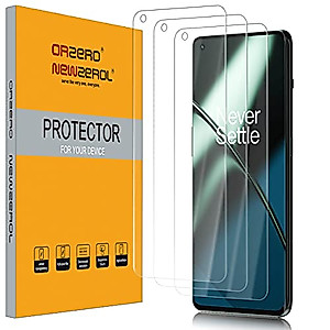 Orzero (3 Pack) Compatible for OnePlus 11 5G Screen Protector, Premium Soft Edge to Edge High Definition TPU Anti-Scratch Bubble-Free (Lifetime Replacement)