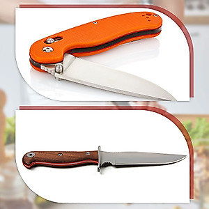 Tinlade 2 Pcs G10 Knife Handle Spacer Material 6.3 x 2 x 0.04 Inches G10 Sheet Knife Handle Liners for Knife Scales Slabs Making Supplies (Red)