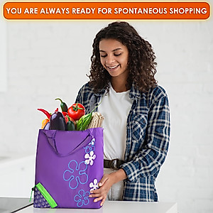 5 Pcs Cute Reusable Grocery Bags in Pouch - Fruit Shaped Reusable Bags With Handles Reusable Shopping Bags Foldable Fruit Tote Bag Washable Grocery Bags - Foldable Reusable Shopping Bag Folding Bags