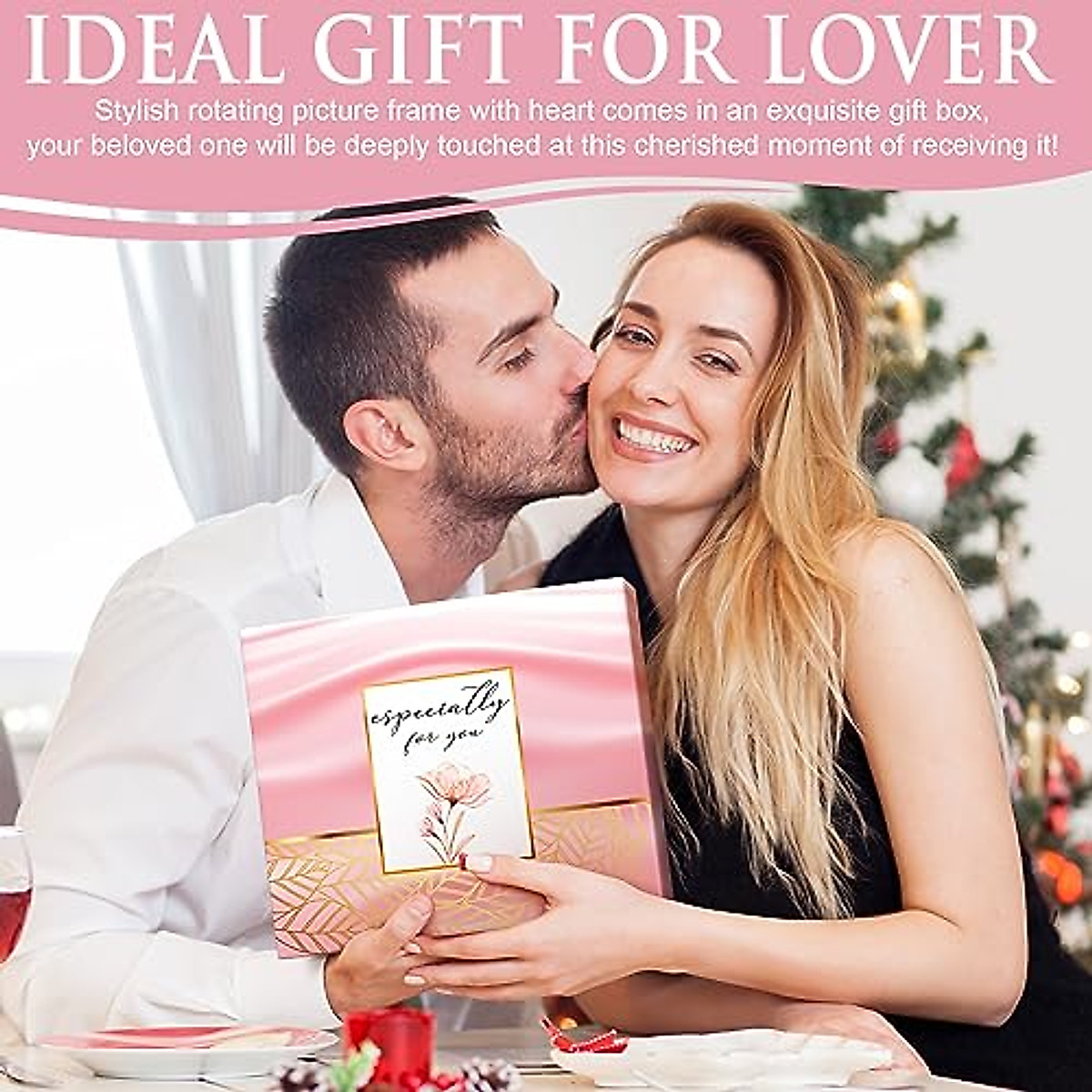 Tiblue Wedding Gifts For Couples 2023 - Mr and Mrs Picture Frame for 4x6 Pictures, Bridal Shower Gifts for Bride To Be, Wedding Picture Frame Bachelorette Gifts For Bride Engagement Gifts