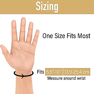 Waydaw Thumb Brace, Thumb Spica Splint, Wrist Strap with Thumb Support/Stabilizer/Immobilizer/Protector, Fits Right and Left Hand, for Women and Men (Pink, 1 Pack)