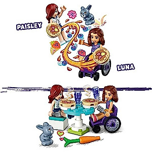 LEGO Friends Pancake Shop 41753 Building Toy Set, Pretend Creative Fun for Boys and Girls Ages 6+, with 2 Mini-Dolls and Accessories, Inspire Imaginative Role Play