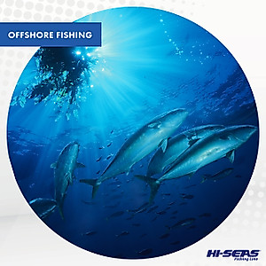 Hi-Seas Quattro Monofilament Line, 50 lb / 22.6 kg Test, 028 in / 0.70 mm Dia, 4-Color Camo, 1000 yd / 914 m