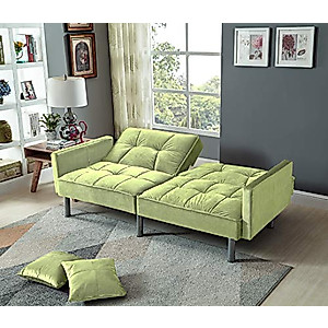 Legend Furniture, Sleeper, Sofa, Green