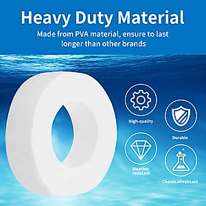 SUNRRA Durable Climbing Ring Replacement for Dolphin Nautilus CC Plus Robotic Pool Vacuum Cleaner, M200/M400/M500/DX3/DX4/DX6 More, Part # 6101611-R4, Replace Dolphin Nautilus CC Plus Parts, 4 Packs