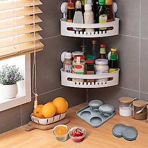 Pudy Roll 4 Pack 4.5 Oz Glass Condiment Containers With Leakproof Lid, Reusable Dipping Sauce Cups Set, BPA-Free, Grey