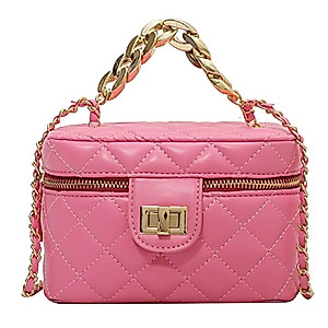 YBNGUAA 2022 New Diagonal Bag - Shoulder Bag for Women, Lingge embroidery fashion handbag/Leather Shoulder Bag Ladies Handbag (A)