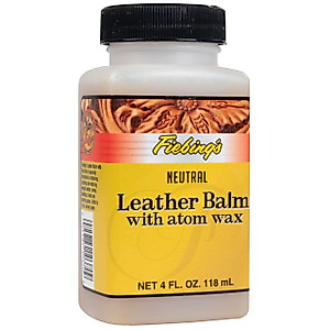 Fiebing's Leather Balm with Atom Wax Neutral, 4 oz