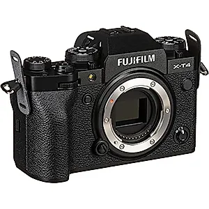 Pixel Hub FUJIFILM X T4 Mirrorless Camera Black 16652855 Essential Bundle Includes: Sandisk Extreme Pro 64GB