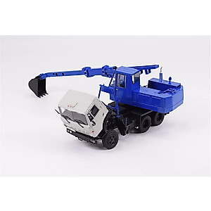 for MODIMIO Russia for Kamaz EO-3532(5511) Excavator 1/43 ABS Truck Pre-Built Model