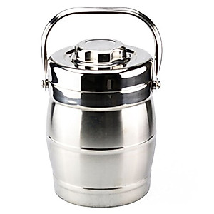 2 Quarts Vaccum Insulated Lunch Box Stainless Steel Double Wall Thermal Food Jar Hot or Cold
