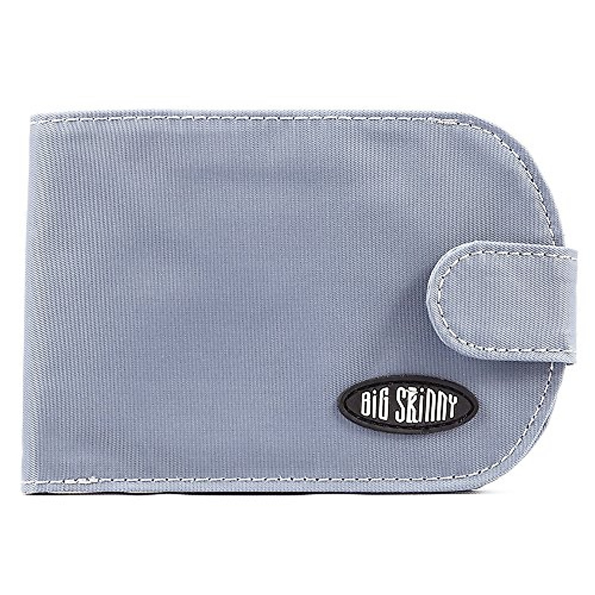 Big Skinny Women's RFID Blocking Taxicat Bi-Fold Slim Wallet, Holds Up to 25 Cards, Graphite