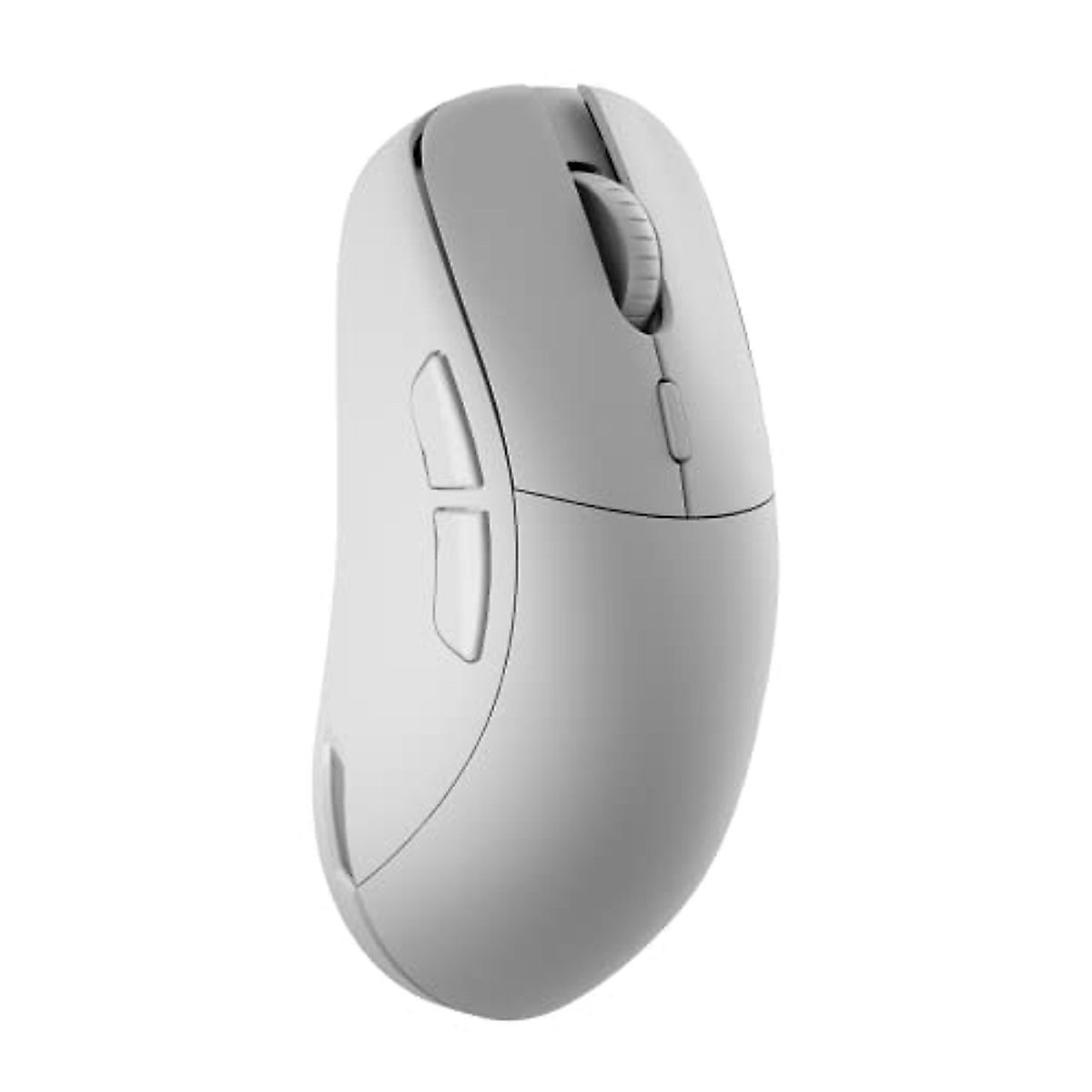 PWNAGE Ultra Custom Wireless Symm 1 Gen 2.0 - Ultra Lightweight Honeycomb Design Gaming Mouse 3370 Sensor - PTFE Skates - 6 Buttons - 74G (White, Solid Sides)