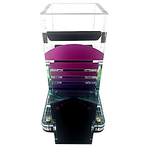 C4Labs Deluxe Dice Tray and Dice Tower - Synthwave (Dice Tray and Tower Bundle)