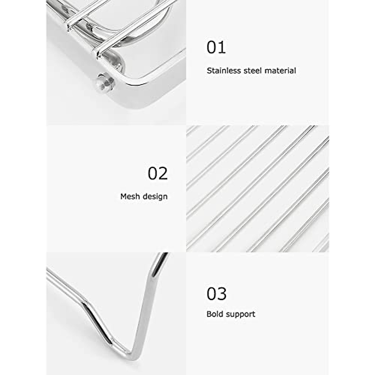 Outdoor Camping Portable Folding Burner Stove Stand Bracket, Folding Campfire Grill, Stainless Steel Cooking Grate with Adjustable Legs, BBQ Grill Holder for Camping Hiking Backpacking Striped