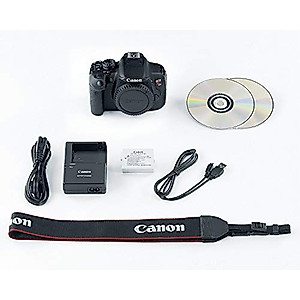 Canon EOS Rebel T5i Digital SLR Camera (Body Only) International Version (No Warranty)