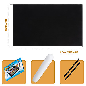 Lavievert Jigsaw Puzzle Mat Roll Up, Portable Puzzle Board Puzzle Storage Puzzle Saver, Environmental Friendly Material, Store Jigsaw Puzzles Up to 1500 Pieces
