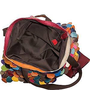 Amerileather Multi-Colored Kaleidoscope Tote (#1732-9)