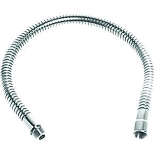 Performance Plus Flexible Gooseneck for Microphone or Light Stands 19", 5/8" 27 Thread, 19 inch-Chrome (PGN19)