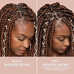 MIZANI Wonder Crown Scalp Cleanser - Helps Stimulate Hair Growth, Removes Buildup and Oil With Tea Tree and Peppermint Oil, For Dry & Itchy Scalps