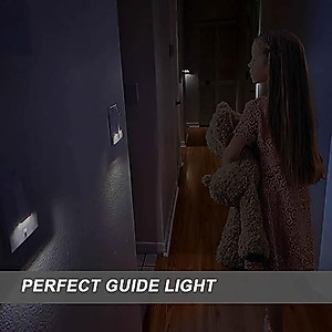 4Pack SOZULAMP Illuminated Light Switch-Esay to Install,No Neutral Wire,Single-Pole Decorator Paddle Rocker Light Switch with Night Light,15Amp 120/277Volt,Glossy White