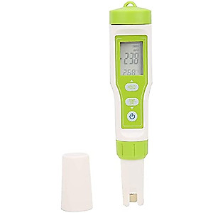 YUESFZ Precise Water Quality Testing Pen Portable PH ORP Conductivity Tester Temperature Meter Water Quality Detector with LED Display Practical Water Quality Detector