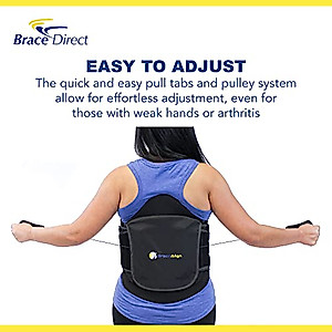 Brace Align VertebrAlign LSO Medical Back Brace L0650 L0637 - Pain Relief and Recovery from Herniated, Bulging, Slipped Disc, Sciatica, DDD, Spine Stenosis, Fractures and more