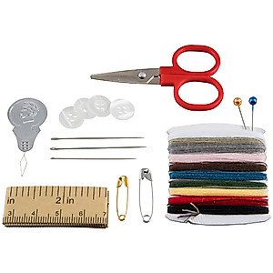 SINGER 00267 Sewing Kit in Reusable Pouch,