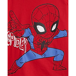 Marvel Avengers Hulk Black Panther Spider-Man Little Boys 3 Pack T-Shirts Multicolored 7-8