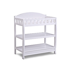 Delta Children Infant Changing Table with Pad, White
