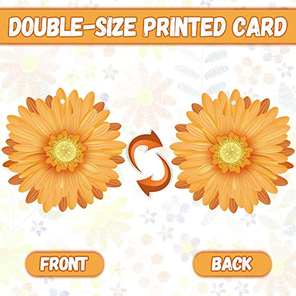 VABAMNA 33pcs Spring Hanging Decorations for Home - Flower Butterfly Hanging Swirls with Led Lights for Spring Summer Easter Flower Butterfly Themed Birthday Party Decorations