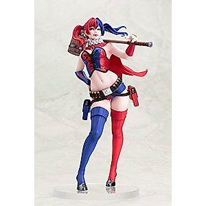 Kotobukiya DC Comics Pretty New 52 Harley Quinn New 52 Ver. 1/7 Scale Painted PVC, 9 inches (DC024)