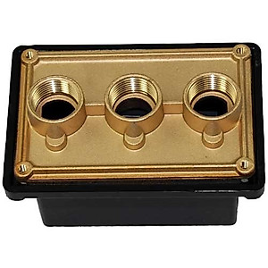 Pentair 78310700 Junction Box with Cover, 3/4 inch and 1 inch Ports