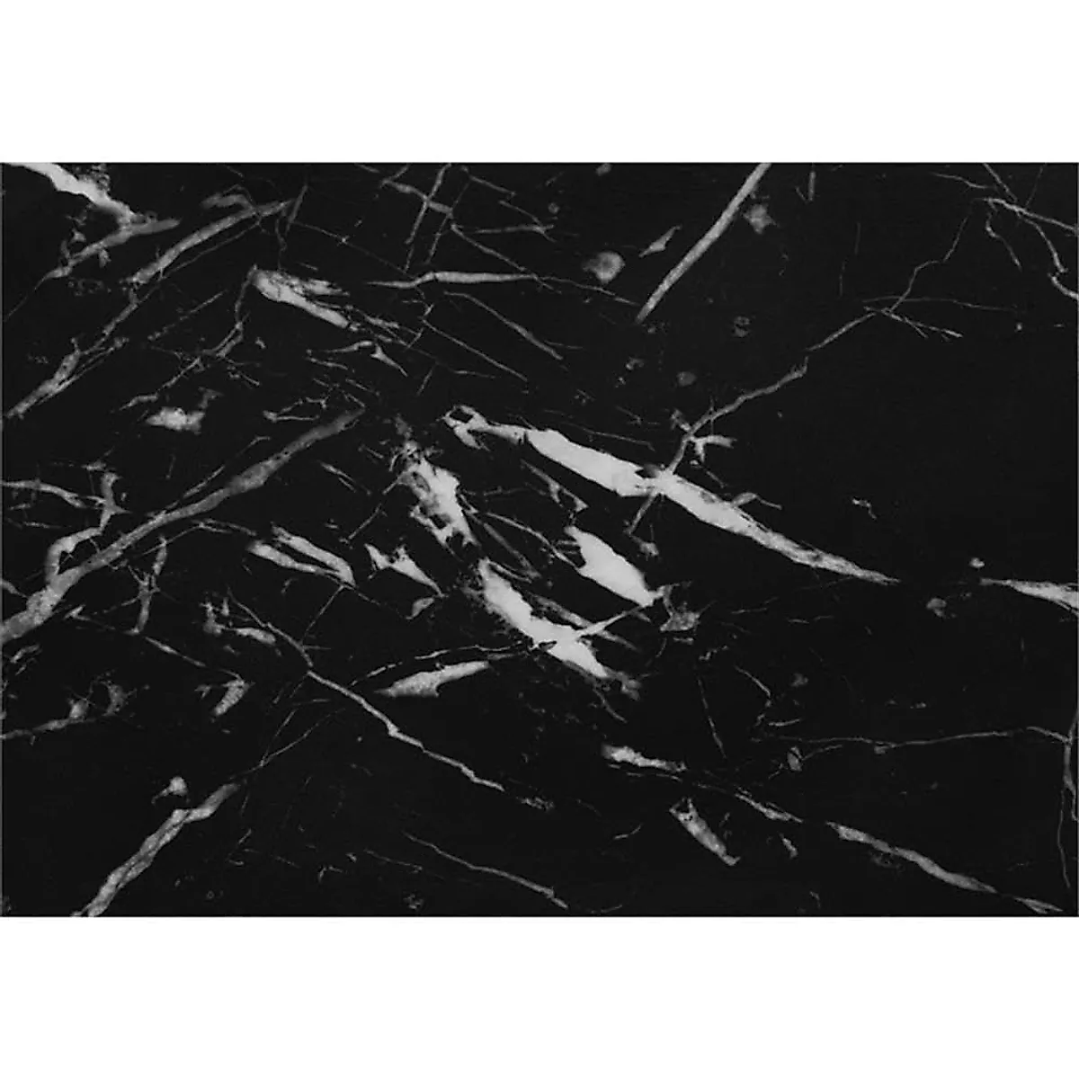 UrbanPro Computer Desk Home Office Laptop 42" L Work Metal Black Marble Look