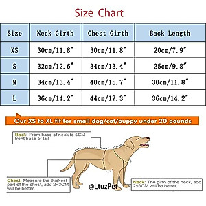 LtuzPet Puppy Cute Braces Skirt Pet Summer Apparel Dress Small Dogs Cats Skirt Dress with Ruffles Dress