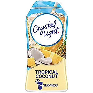 Crystal Light Liquid Tropical Coconut Naturally Flavored Drink Mix, 1.62 fl oz Bottle